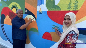 Program Mural UiTM Cawangan Kelantan Bersama SMK Pahi Kuala Krai